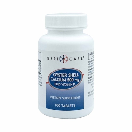 Geri-Care Joint Health Supplement Calcium / Vitamin D 500 mg - 200 IU ...