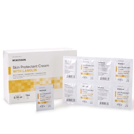 Mckesson Unscented Skin Protectant Cream, 5 Gram Individual Packet ...
