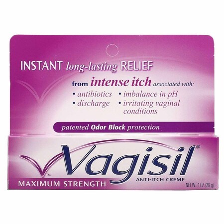 Vagisil Itch Relief 20% - 3% Strength Cream 1 oz. Tube 01150900372 | Zoro
