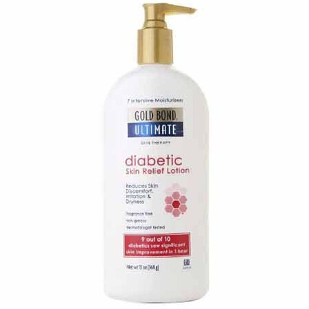 Gold Bond Diabetics Hand and Body Moisturizer 13oz Bottle Unscented ...