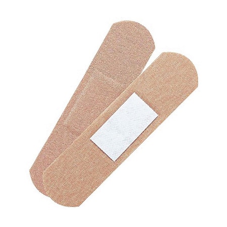 Oasis Fabric Adhesive Bandages, 3/4 in. x 3 in., 1200PK BA3/4-FABX12 | Zoro