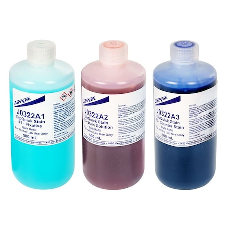 Jorgensen Dip Quick Stain kit Refill 3x500ml 98538 | Zoro