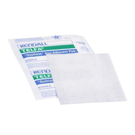 Telfa Non Adherent, Dressing Pad, Sterile, 3 in. x 4 in. 817797 | Zoro