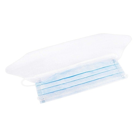 Oasis Fluid-Resistant Surgical Face Masks with Eye Shield, Earloop ...