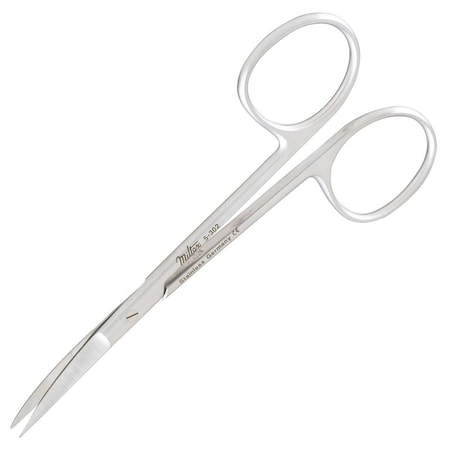 Miltex Integra Iris Scissors, 3.5in, Curved 5-302 | Zoro