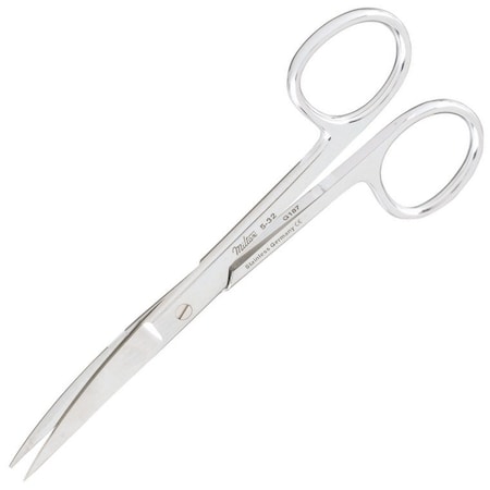 Miltex Integra Vantage Operating Scissors, 4.5in, Curved with Sharp ...