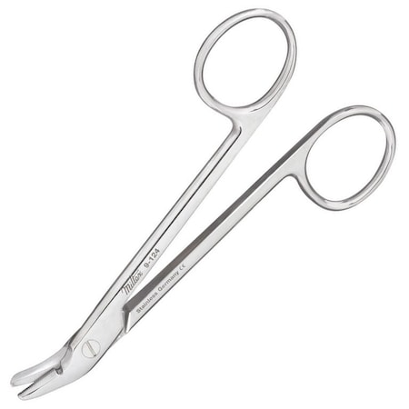 Miltex Integra Vantage Wire Cutting Scissors, 4.75in, Angled V99-124 | Zoro