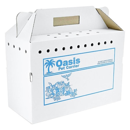 Oasis Disposable Pet Carriers, Cardboard, 12 Per Case PET-C | Zoro