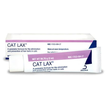 Cat Lax Dechra, Eliminate and Prevent Hairballs, For Cats, 2oz 7451 | Zoro