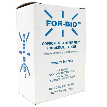For-Bid Corprophagia Deterrent, 0.25 oz Packets, 12PK 5353 | Zoro