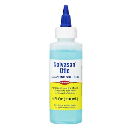 Nolvasan Zoetis Otic Generic Isopropanol, For Cats and Dogs Ears, 4oz ...