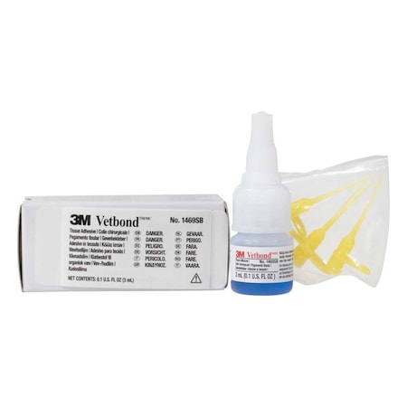 Vetbond Tissue Adhesive, 3mL PH-VETBOND3 | Zoro