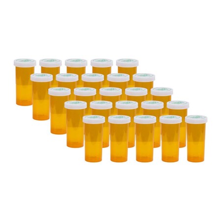 Oasis Amber Prescription Vials, 30 Dram, 25 Per Pack VIAL30DZX25 | Zoro