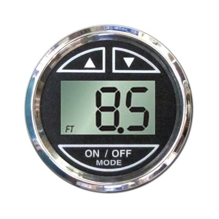 Faria Beede Instruments Depth Gauge-Digital Blk/Ss, No 13751 13751 | Zoro