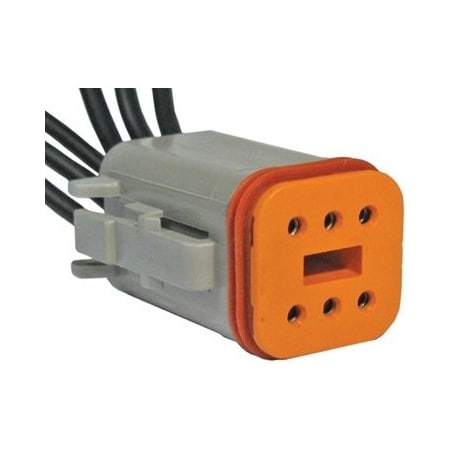 Pico Plug-6Way W/Female Contact, No 6016PT 6016PT | Zoro