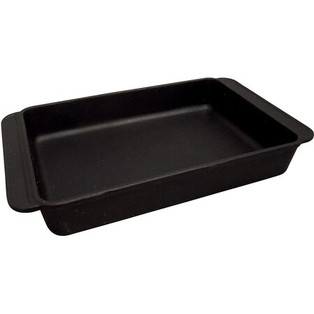 King Kooker Cast Iron, Rectangular Roaster, 6" x 9" CI6RRS | Zoro