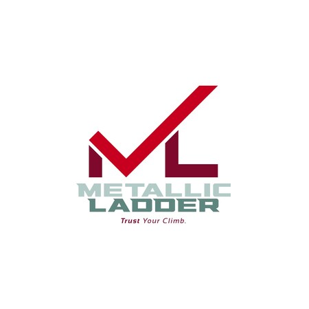 Metallic Ladder 20FT H x 12in W Manhole Ladder, 300 lbs Rated MT-20-12 ...