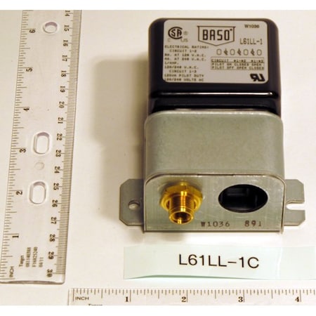 Baso L61Ll-1C Pilot Switch Spdt L61LL-1C | Zoro