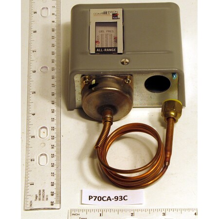 Johnson Controls P70Ca-93C Spst Pressure Control P70CA-93C | Zoro