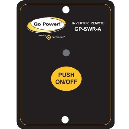 Go Power 66886 $34.09 GP-SWR-A, PURE SINE INVERTER REMOTE 700-3000 ...