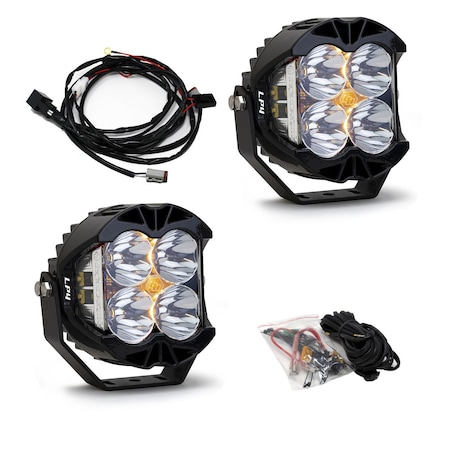 Baja Designs LP4 Pro LED Spot Clear Lens Pair 297801 | Zoro