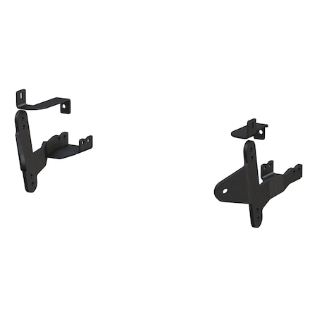 Luverne PROWLER MAX GUARDS GRILLE GUARD BRACKETS BLACK TEXTURED POWDER ...