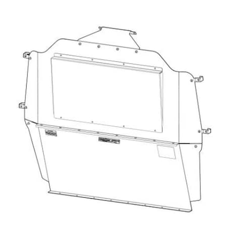 Weather Guard BULKHEAD, RAM PROMASTER CITY VAN WINDOW 96512-3-01 | Zoro
