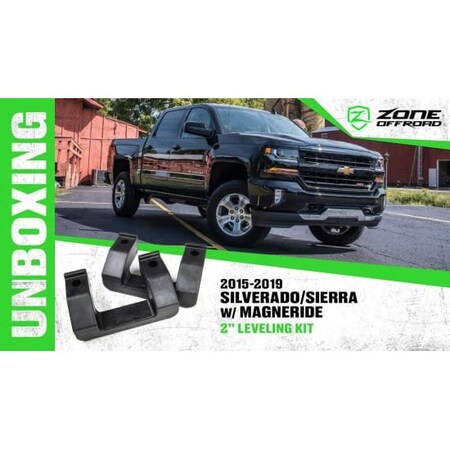 Zone Offroad 16-17 SILVERADO/SIERRA 1500 W/ MAGNERIDE 2IN LEVELING KIT ...