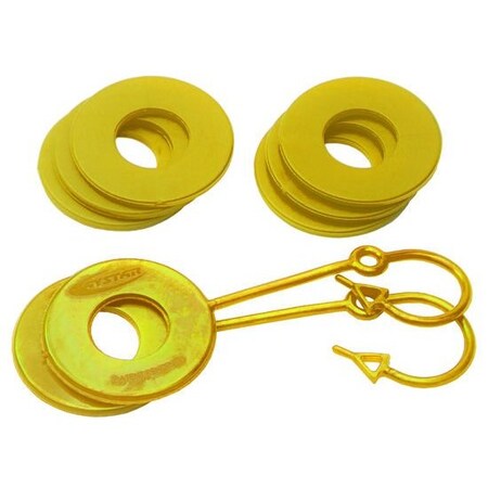 Daystar D Ring Isolator Washer Locker Kit 2 Locking Washers and 6 Non ...
