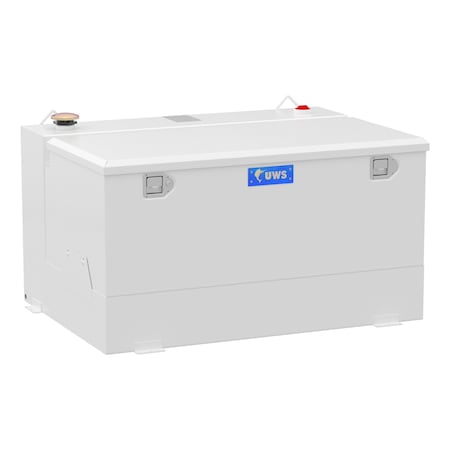 Uws UWS STEEL COMBO TRANSFER TANK 85 GALLON WHITE ST-85-COMBO-W | Zoro