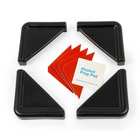 Camco RV SLIDE OUT CORNER GUARDS, BLACK 42204 | Zoro