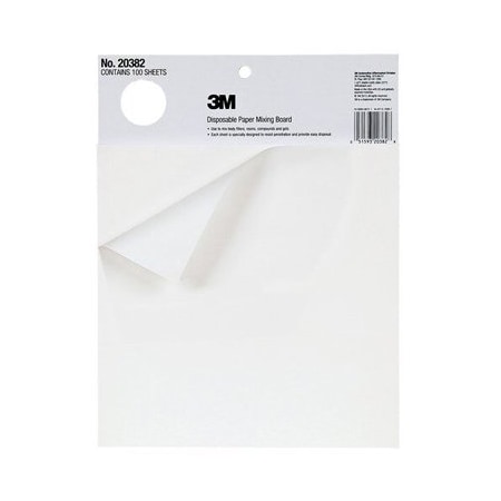 3M PAPER MIXING BOARD DISPOSABLE 3M20382 | Zoro