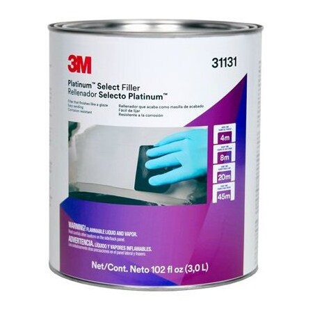 3M PLATINUM SELECT FILLER GALLON 3M31131 | Zoro
