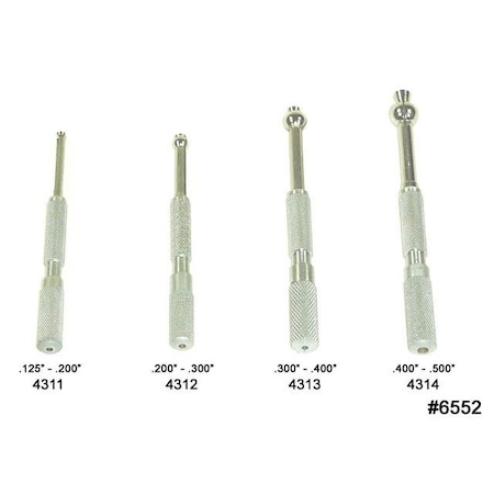 Central Tools SMALL HOLE GAGE .125-.200 CE4311 | Zoro