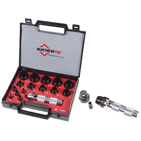 Mayhew 16 PC HOLLOW PUNCH SET (SAE) MY66000 | Zoro