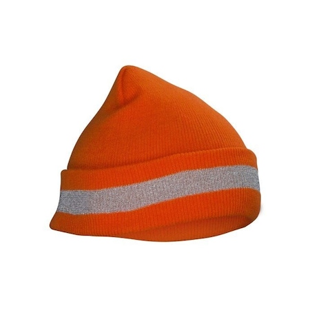Sas Safety BEANIE KNIT HI VIZ ONE SIZE-ORANGE SA692-1711 | Zoro