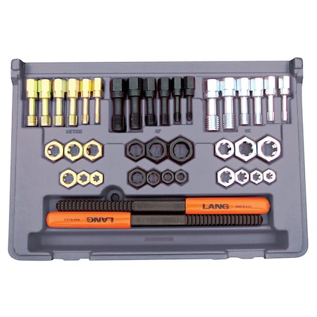 Kastar Hand Tools/A&E Hand Tools/Lang Thread Restorer 40pc Set - Tap ...