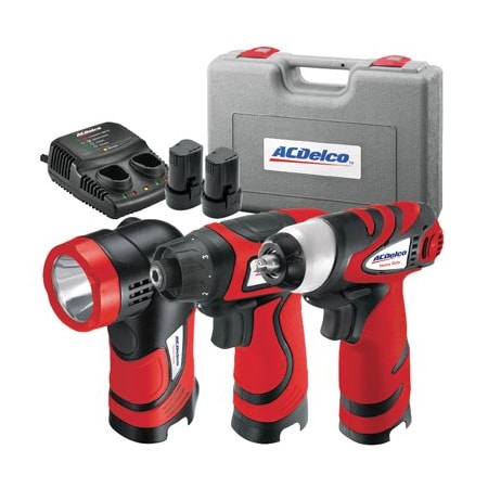 Acdelco Durofix COMBO KIT LI-ION 8VOLT 3-IN-1 ACDARZ8V14CSP | Zoro