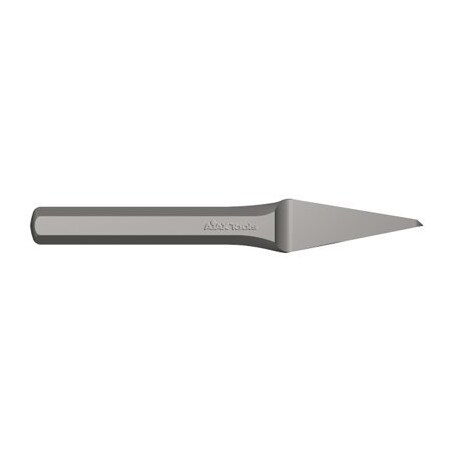 Ajax Tool Works CHISEL HAND 3/8"x6 ROUND NOSE AJA532 | Zoro