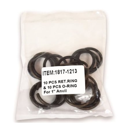 Astro Pneumatic O-RING AND RETAINING RING SET AO10-10 | Zoro