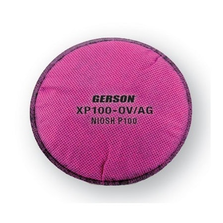 Gerson FILTER P100 PARTICULATE 2 PK/50 PKS CS GEXP100-OVAG | Zoro