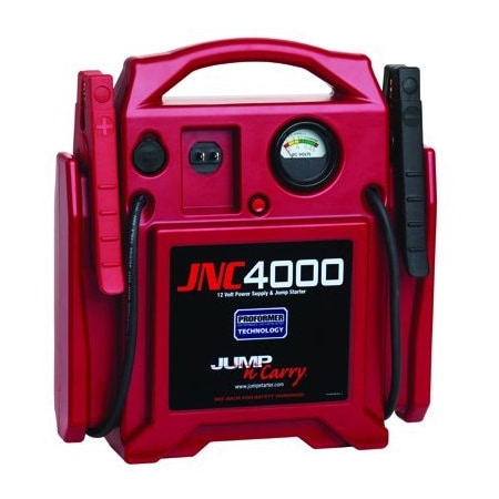 Clore Automotive Jump Starter 1100 Peak 400Amp 12V RED JSJNC4000 | Zoro