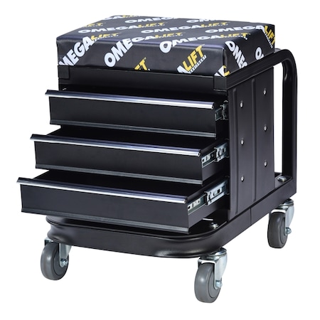 Shinn Fu Co Of America CREEPER SEAT MECHANIC'S TOOLBOX 450LBS OM92450 ...