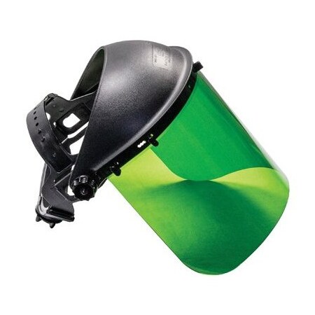 Sas Safety Face Shield-DARK GREEN STANDARD SA5142 | Zoro