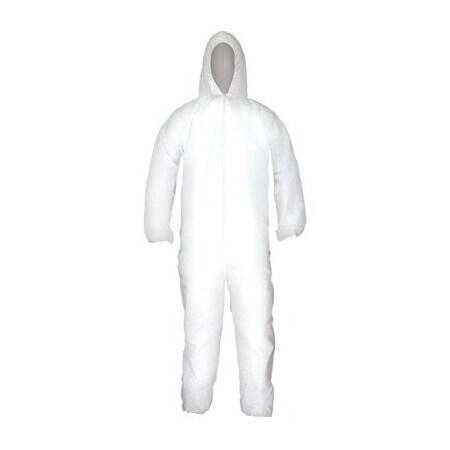 Sas Safety $COVERALL GEN-NEX HOODED ALL PURPOSE-XXL SA6895 | Zoro