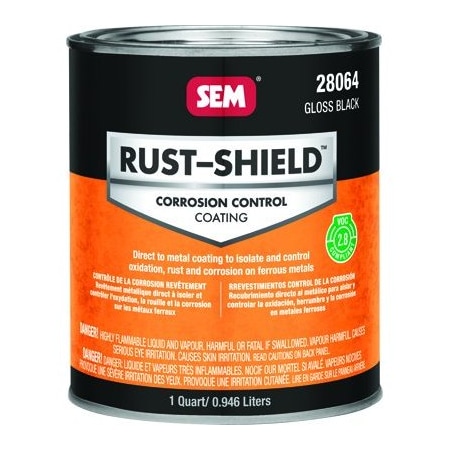 Sem Products VOC GLOSS BLACK RUST SHIELD PRIMER SE28064 | Zoro