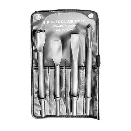 S&G Tool Aid 4PC MFLR/TLPIPE CHSL PAK* SG92700 | Zoro