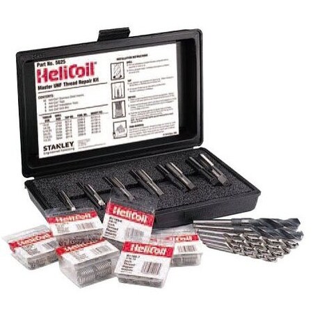 HELI COIL/STANLEY ENGINEERED FASTENING INCH MSTR THD REPAIR SET UNF ...