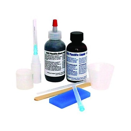Polyvance Plastifix Rigid Repair Kit, Black UR2503 | Zoro