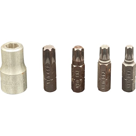 Durston Manufacturing TORX BIT SET T30-T50 5 PC VIVBT350 | Zoro